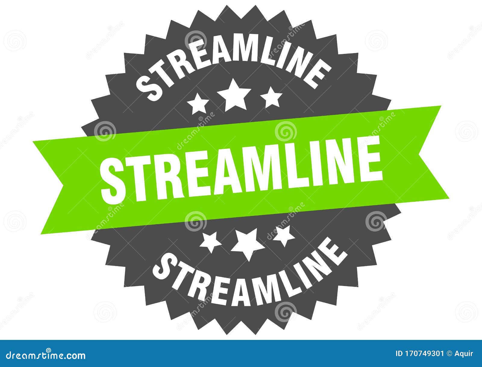 Streamline Label Cartoon Vector | CartoonDealer.com #194927633