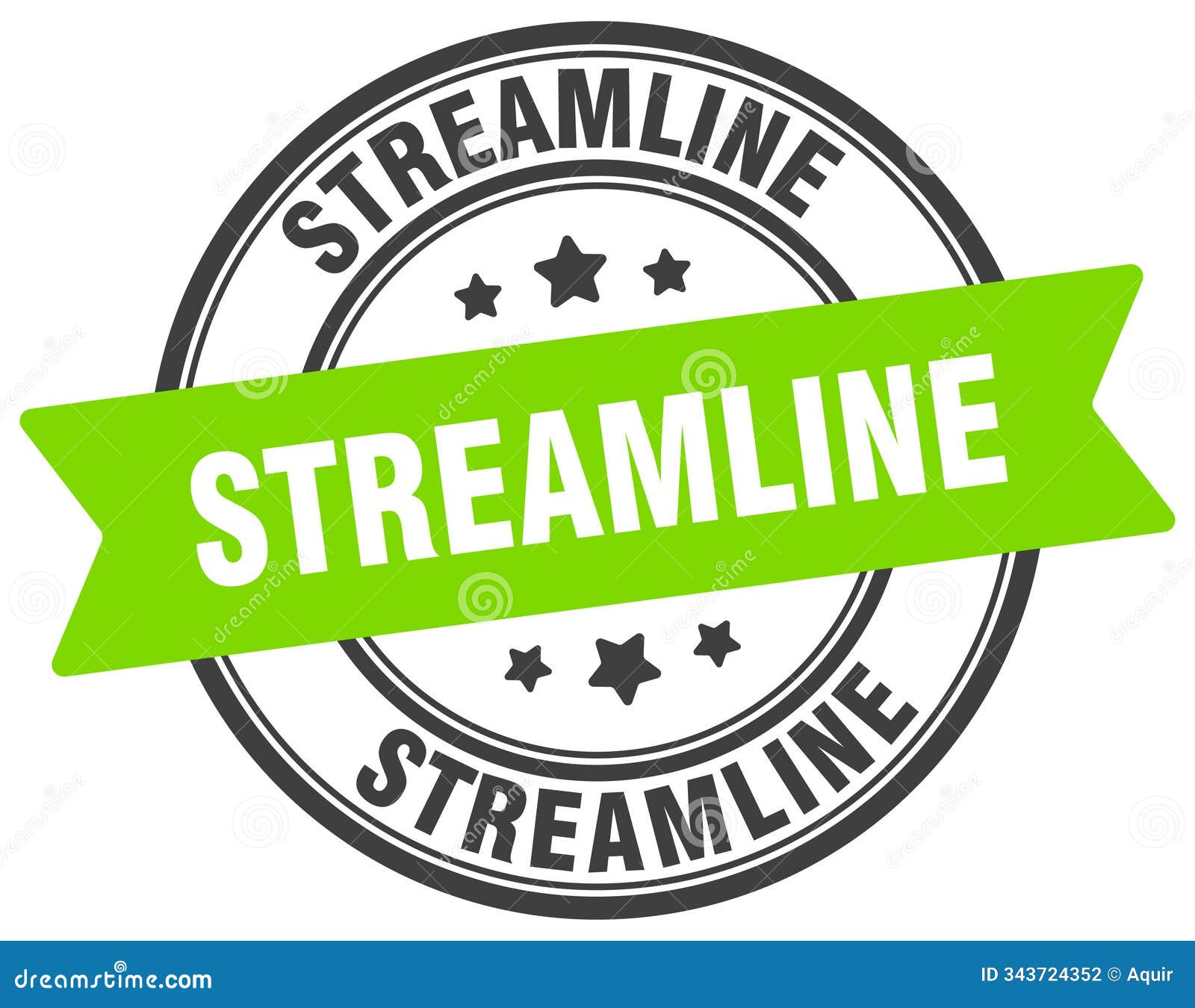 Streamline Label Cartoon Vector | CartoonDealer.com #194927633