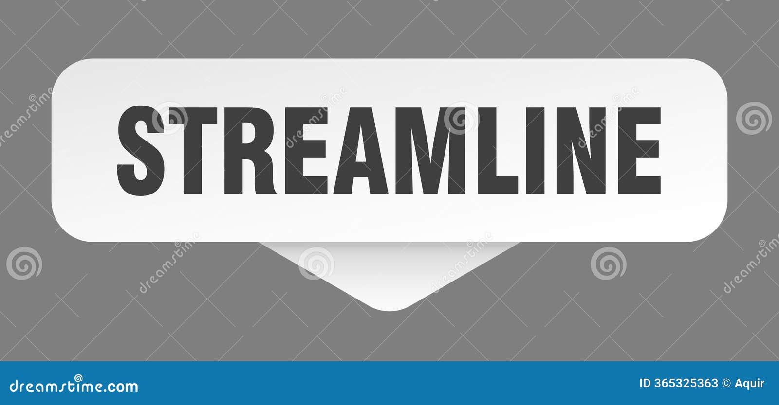 Streamline Sticker. Streamline Sign On Transparent Background Cartoon ...