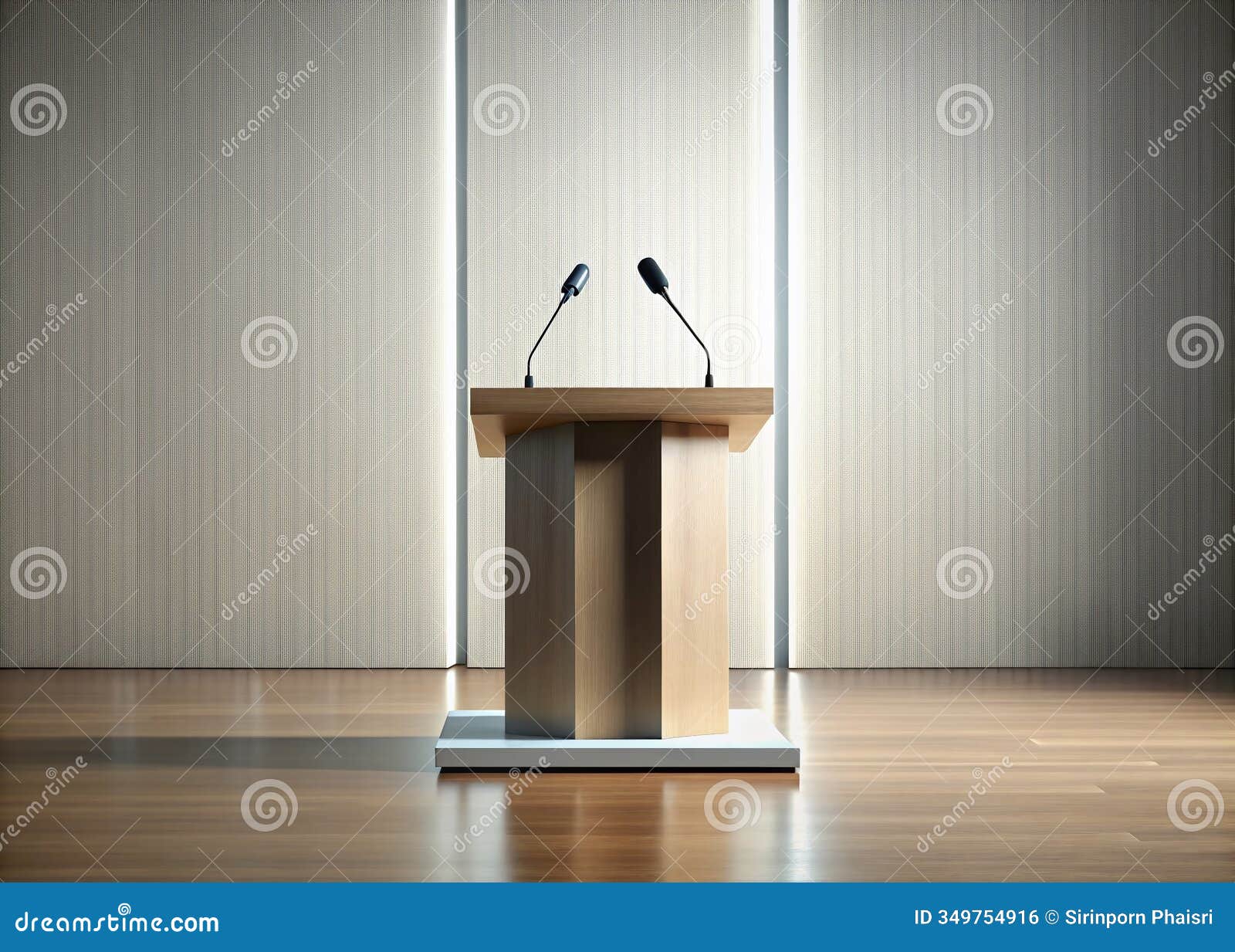 Streamline Your Corporate Image a Modern Press Conference Setup for ...