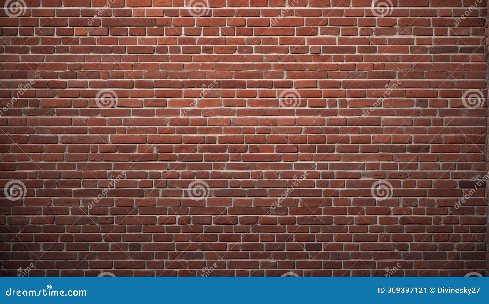 Seamless Red Brick Wall Texture for 3D Modeling. AI Generation Stock ...