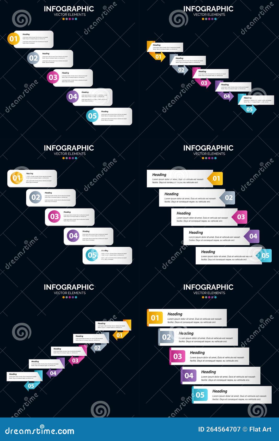 Streamline Your Presentation with Vector Infographics and Timelines ...