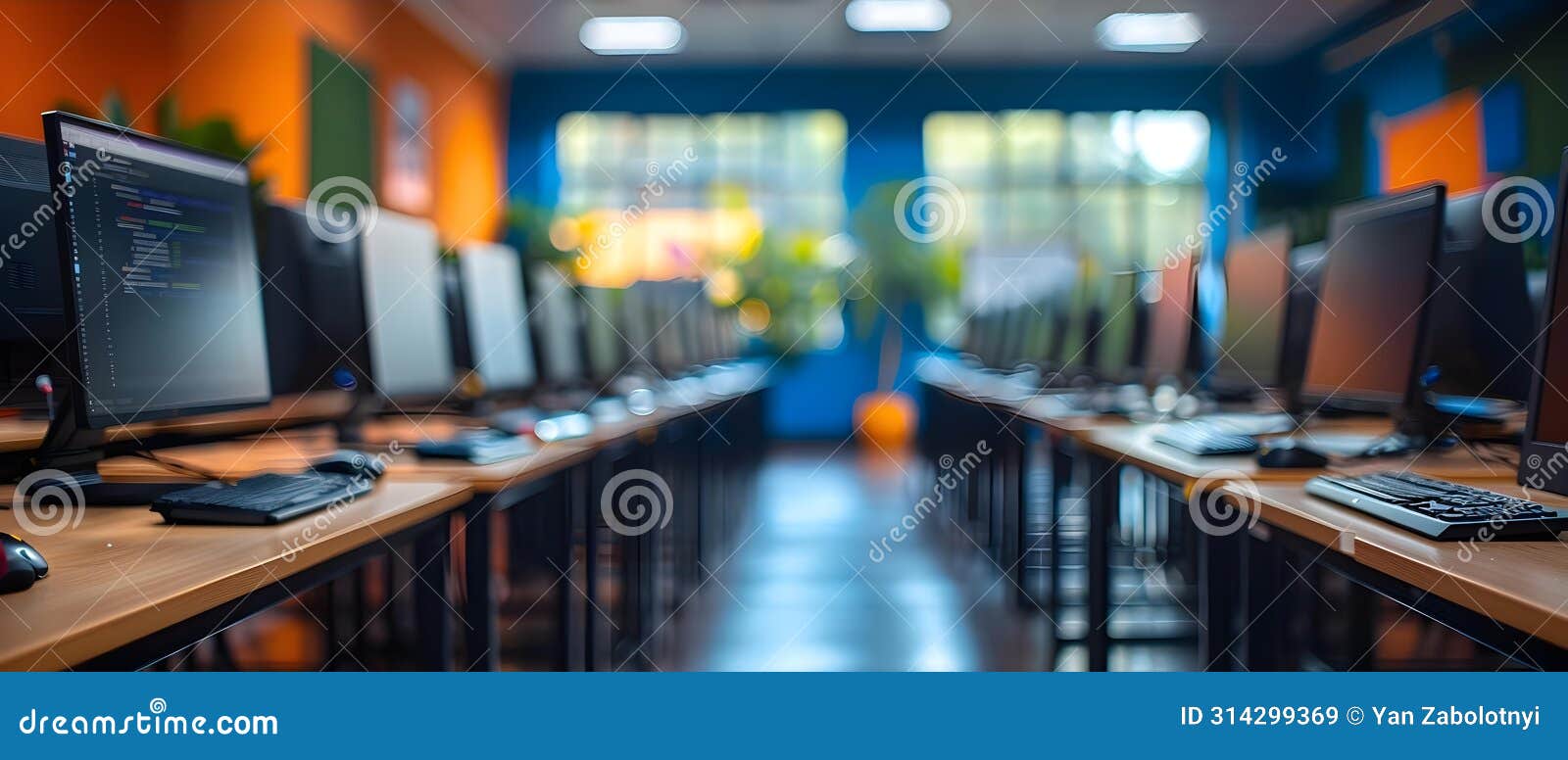 Streamlined Tech in Education: Harmony in the Classroom. Concept ...