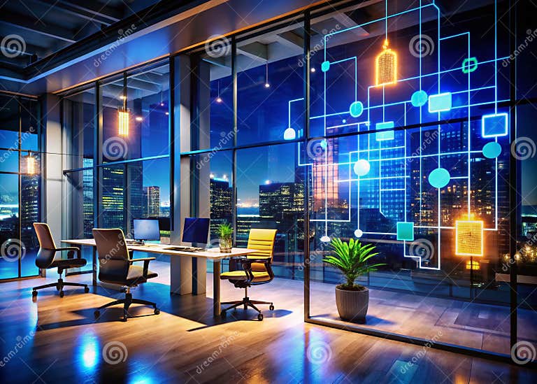 Streamlining Nighttime Business Operations Visualizing Workflow Efficiency with Process ...