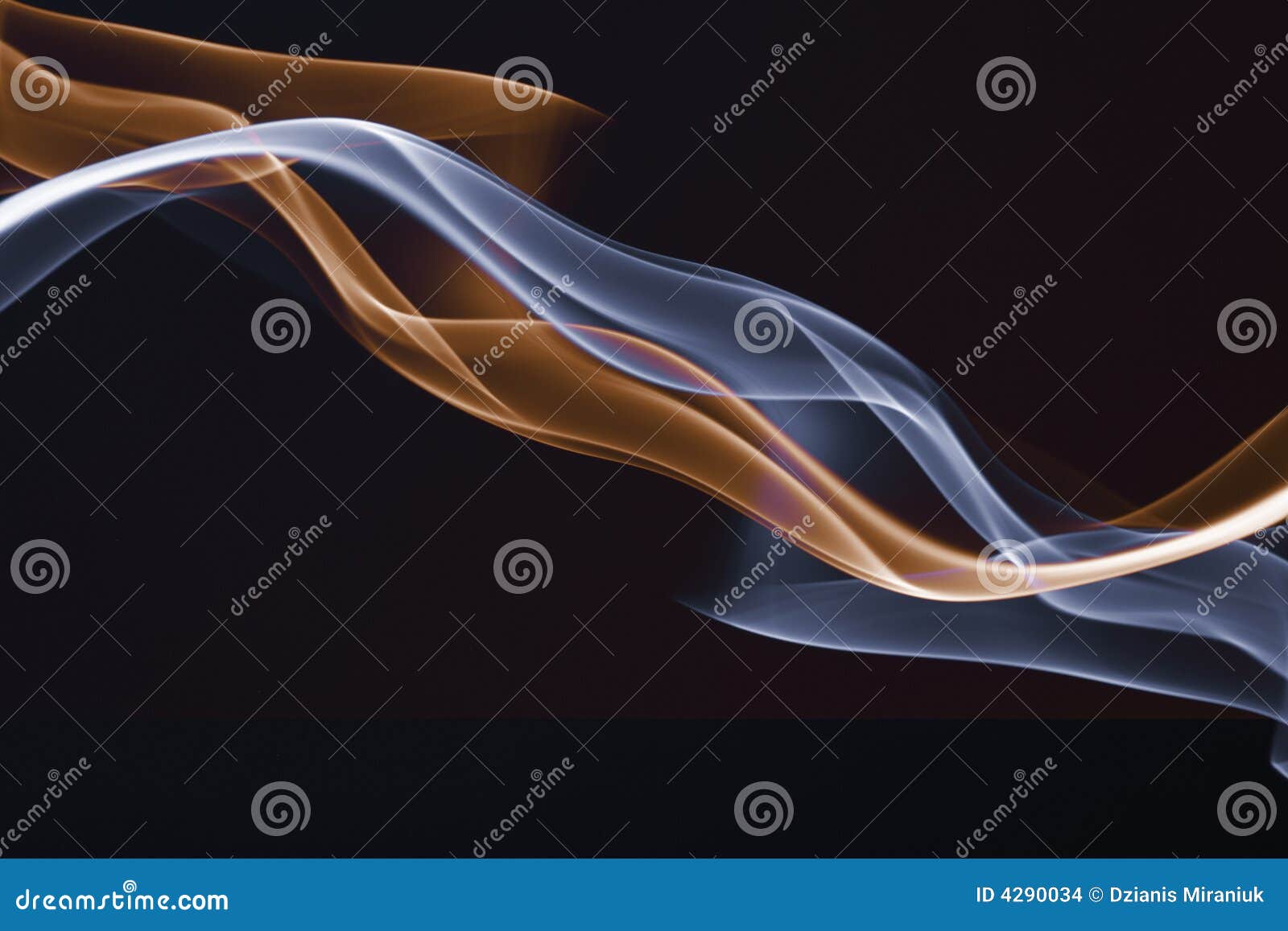 Streams Of A Smoke Picture. Image: 4290034