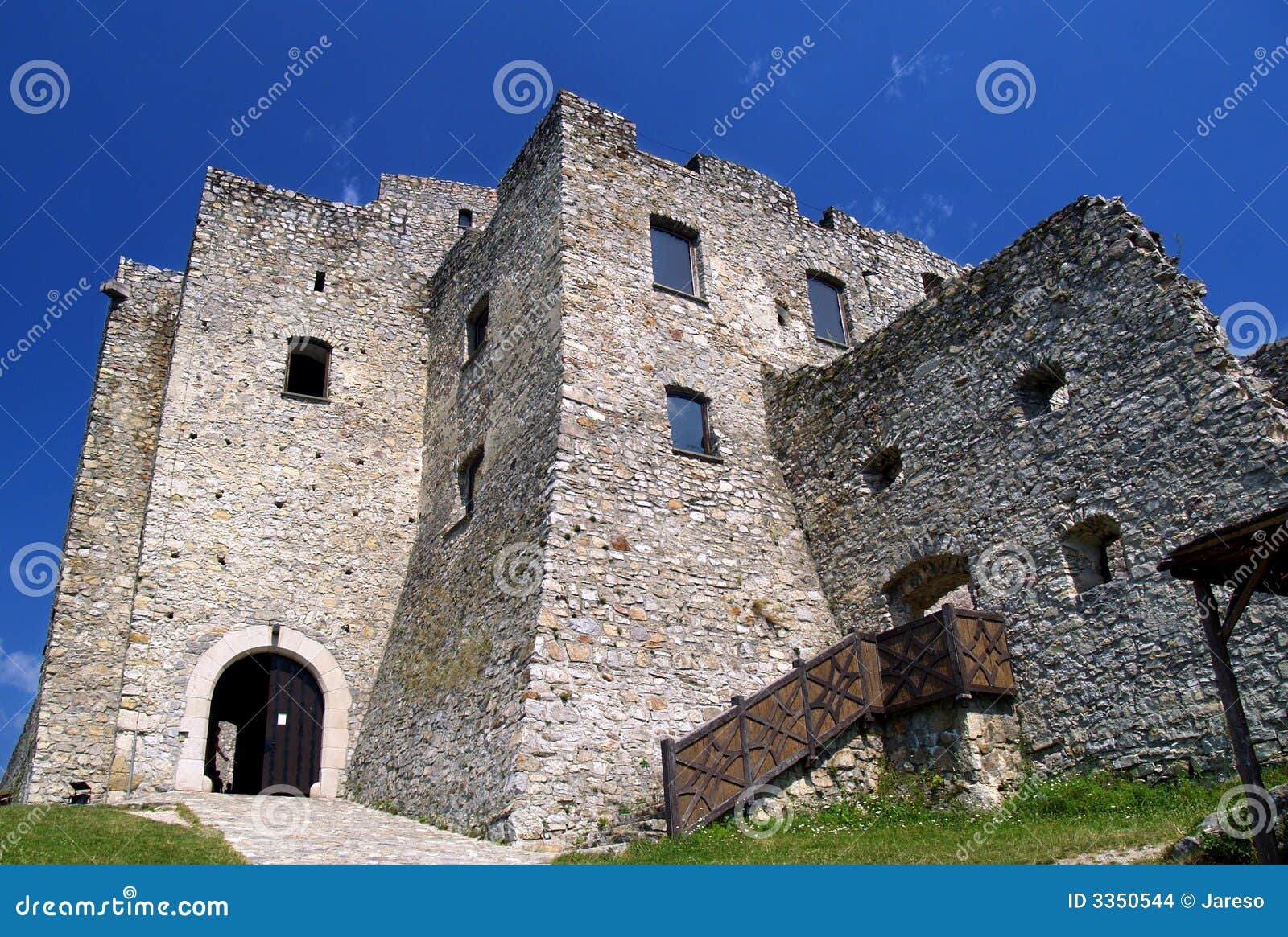Strecno Castle stock photo. Image of fort, landmark, gate - 3350544