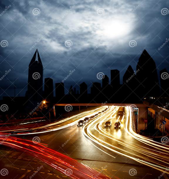 Street stock image. Image of cloudy, diesel, street, light - 5081199