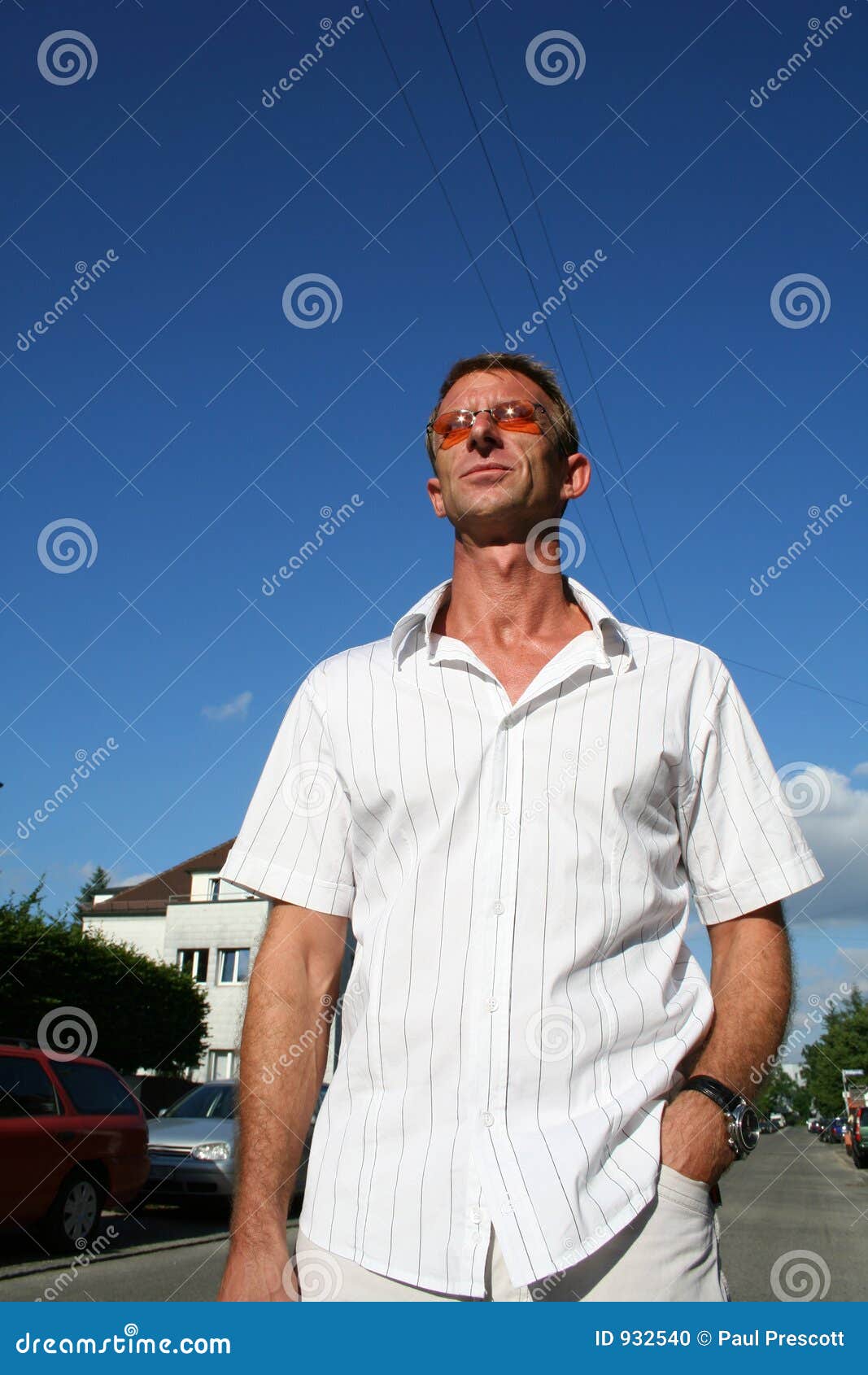 The street stock photo. Image of summer, modern, face, attractive - 932540