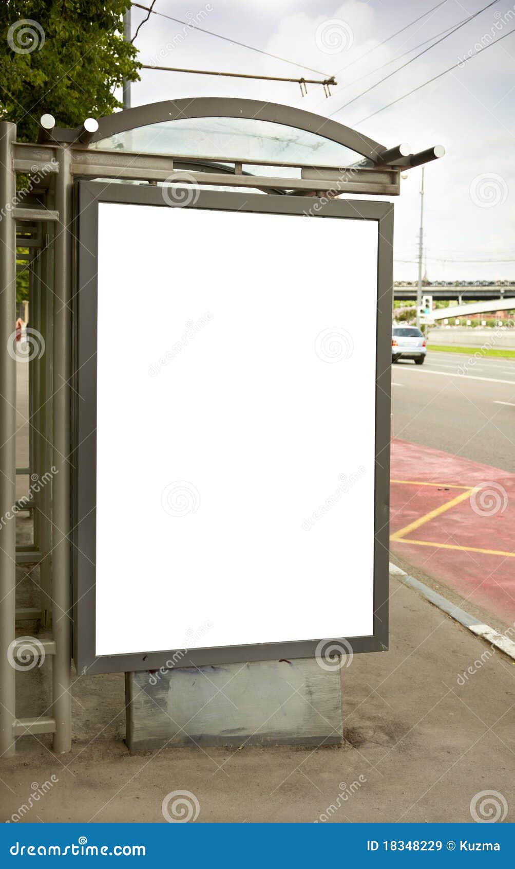 Street ad stock image. Image of outside, info, glass - 18348229