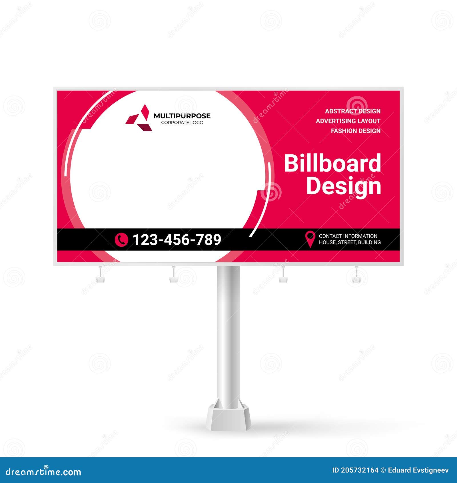 Billboard Design, a Modern Billboard for Placing Advertising ...