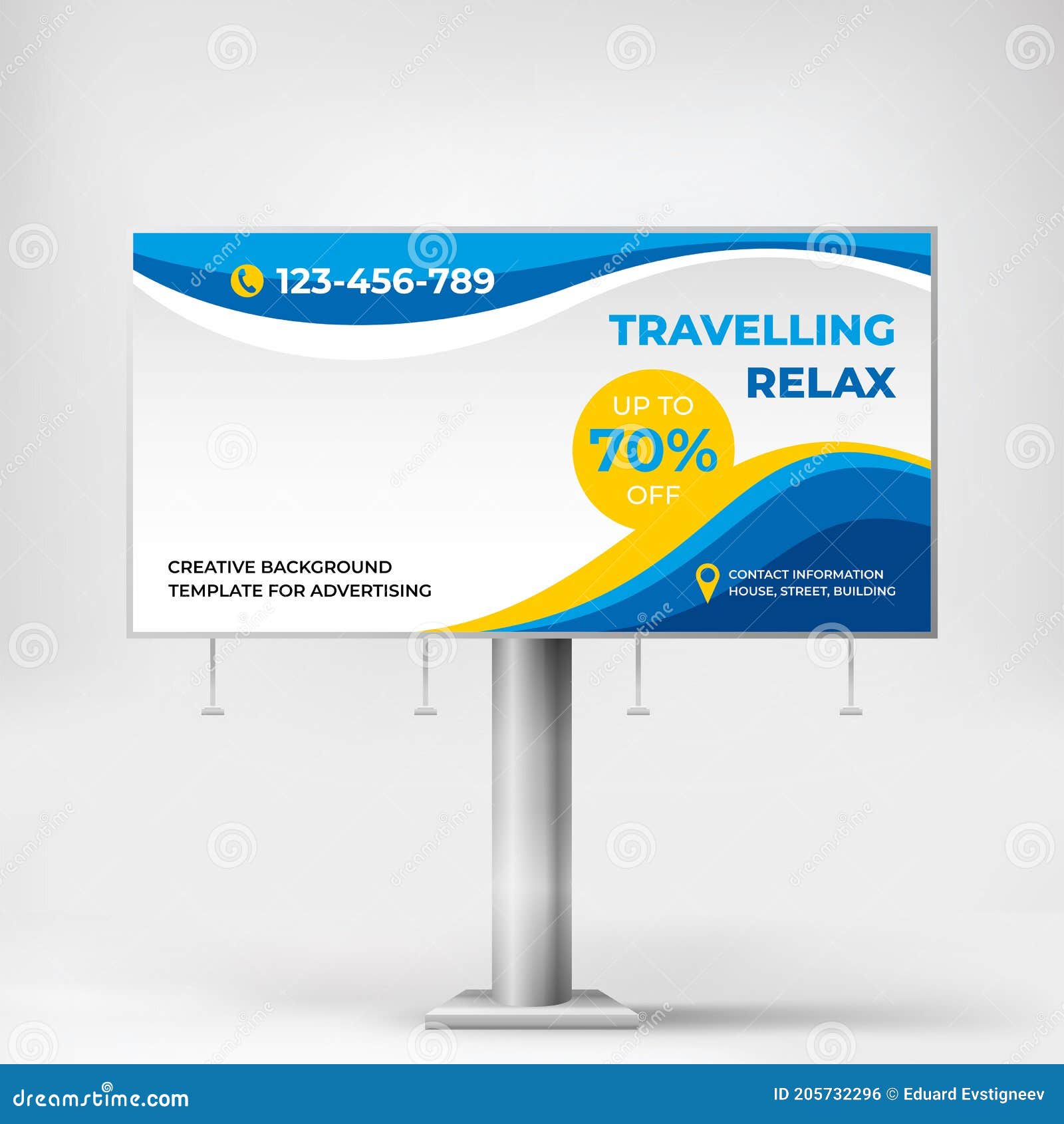 Billboard Design, a Modern Billboard for Placing Advertising ...