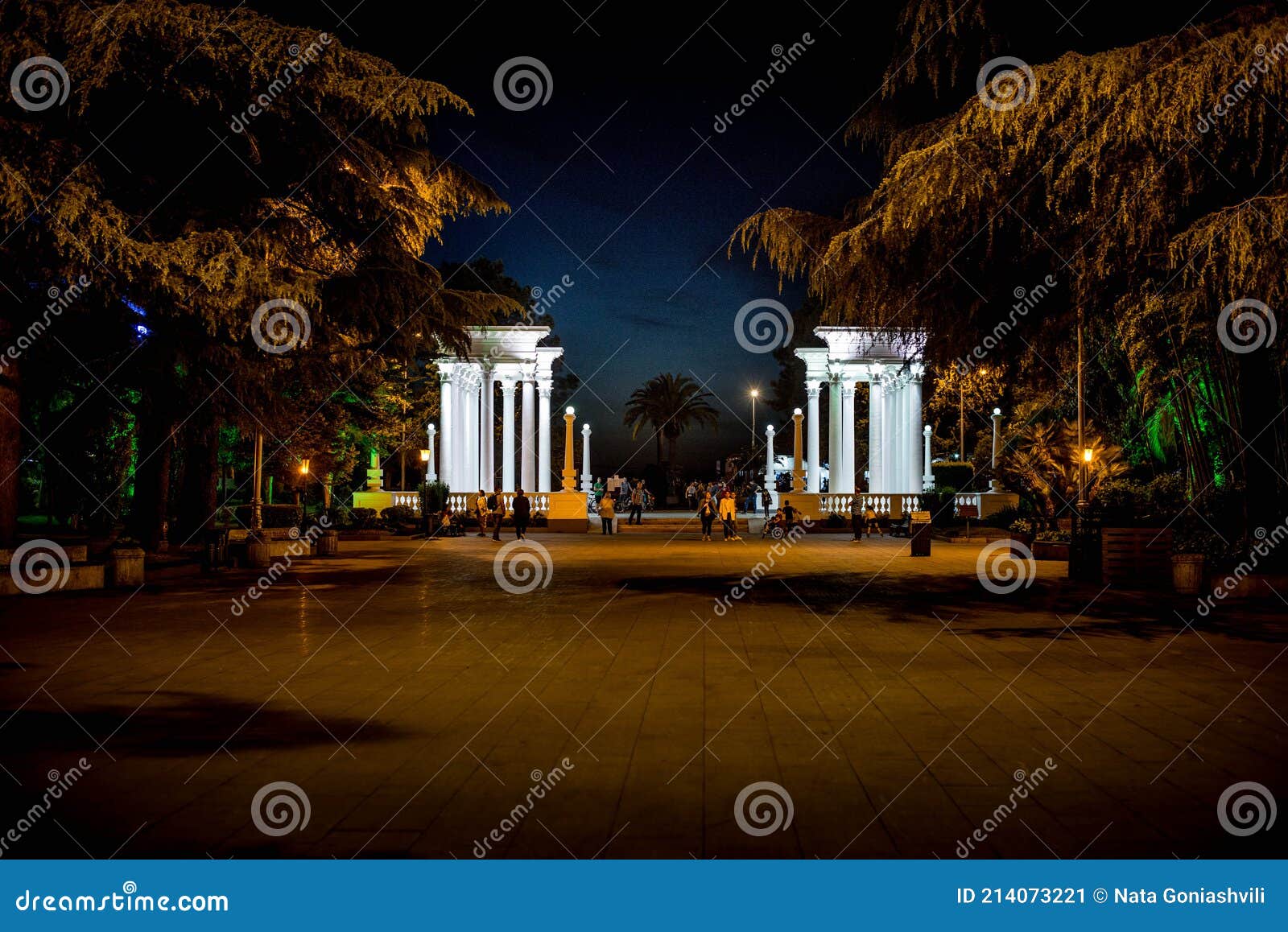 Street arch stock image. Image of architecture, arch - 214073221