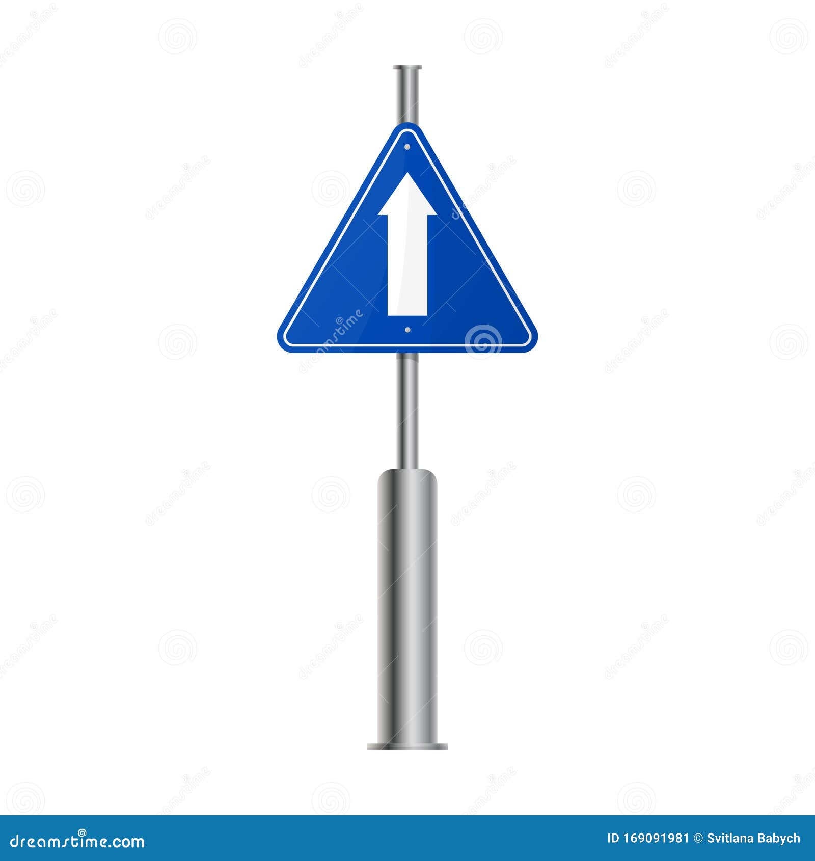 Street Arrow Vector Icon.Cartoon Vector Icon Street Arrow Isolated on ...