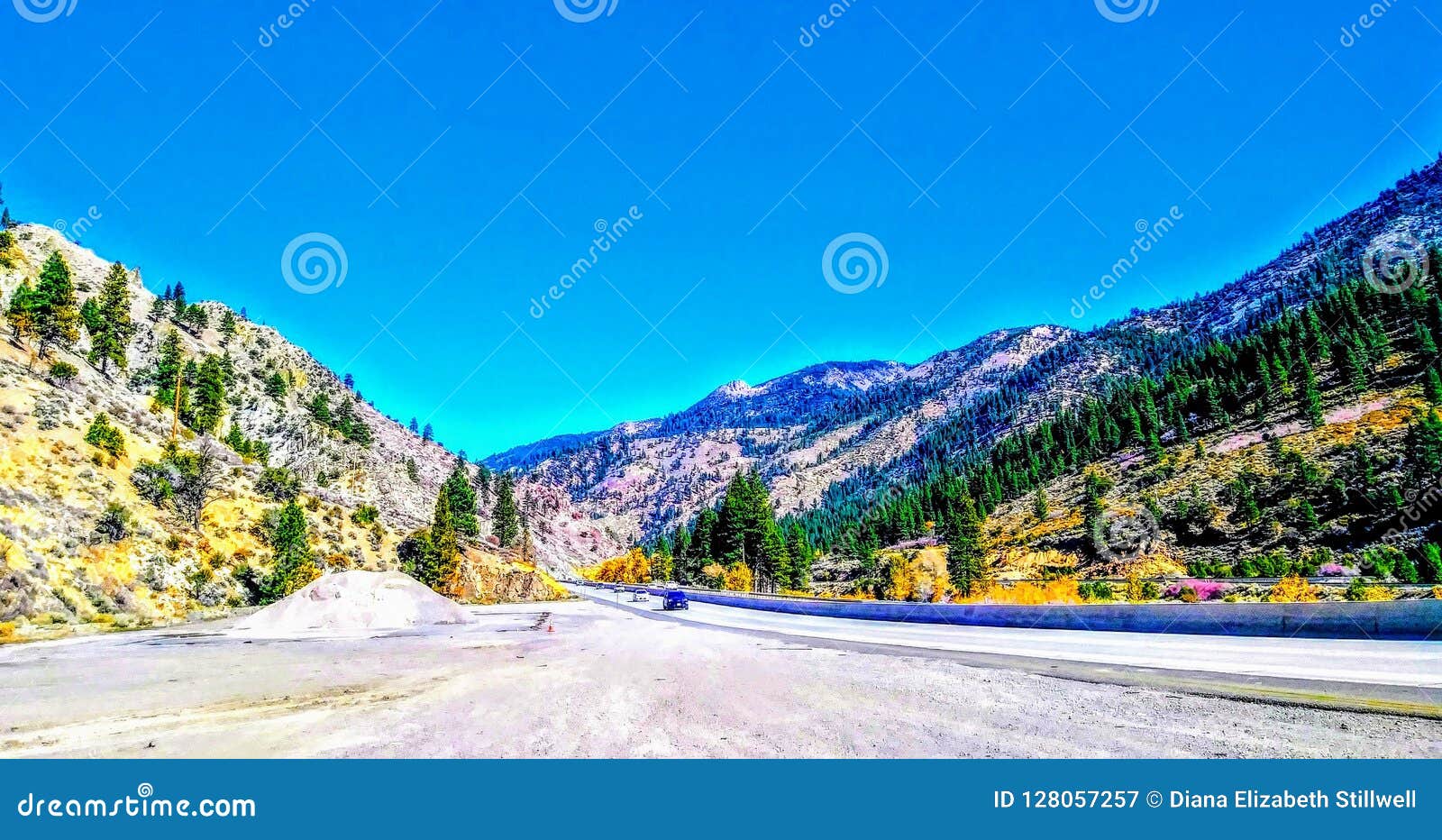 Road side Scenery stock image. Image of scenery, designs - 128057257