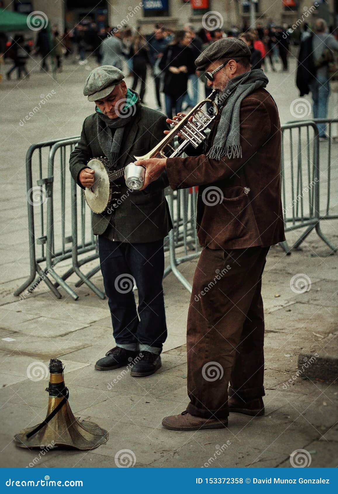 Street Artists Making Music on the Street. Editorial Stock Photo ...