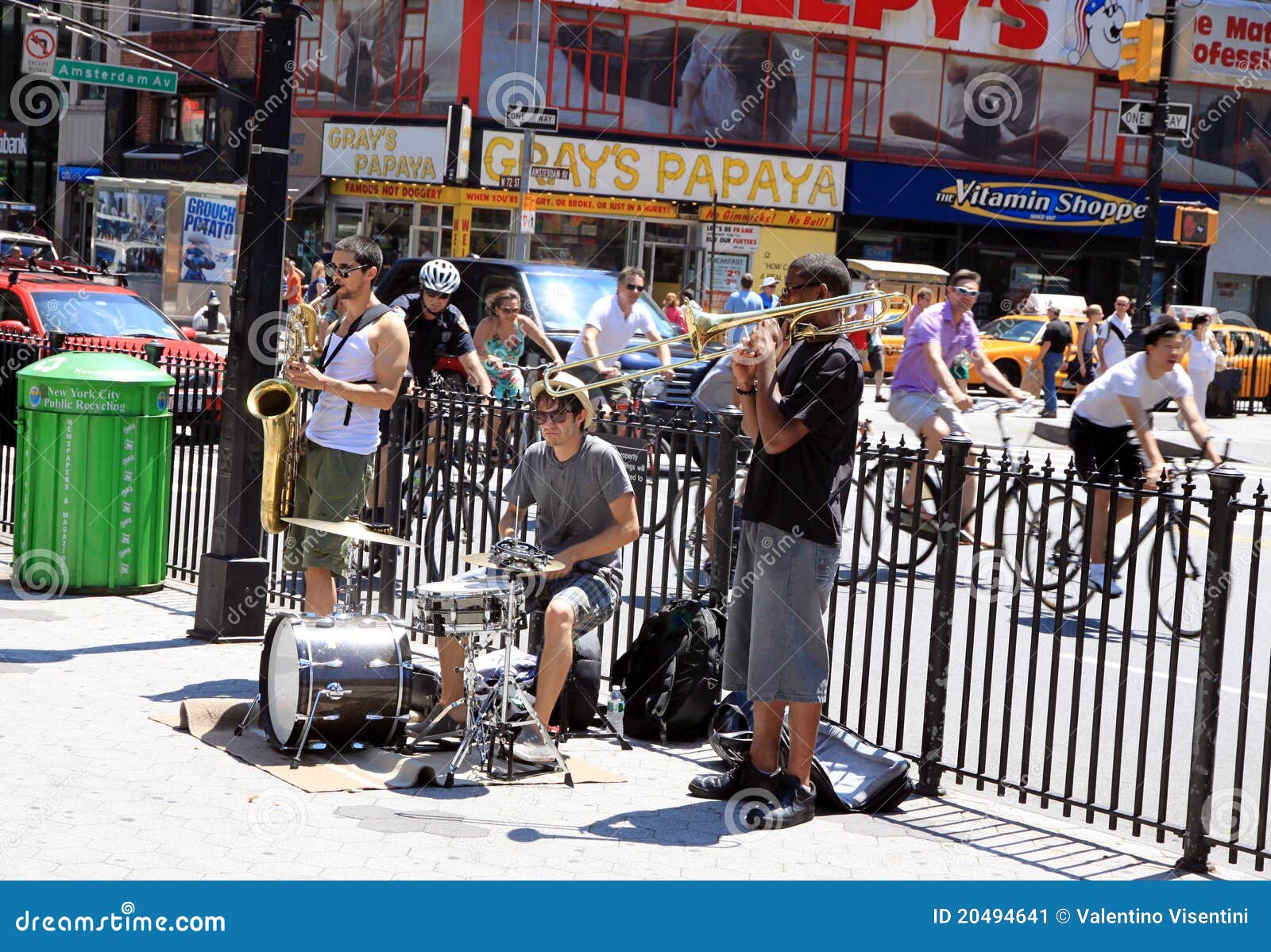 Street Band editorial photo. Image of performers, busy - 20494641