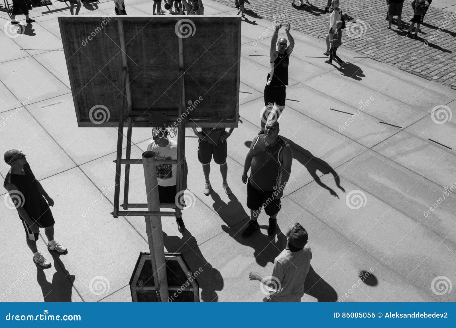 Street basketball editorial photo. Image of activity - 86005056