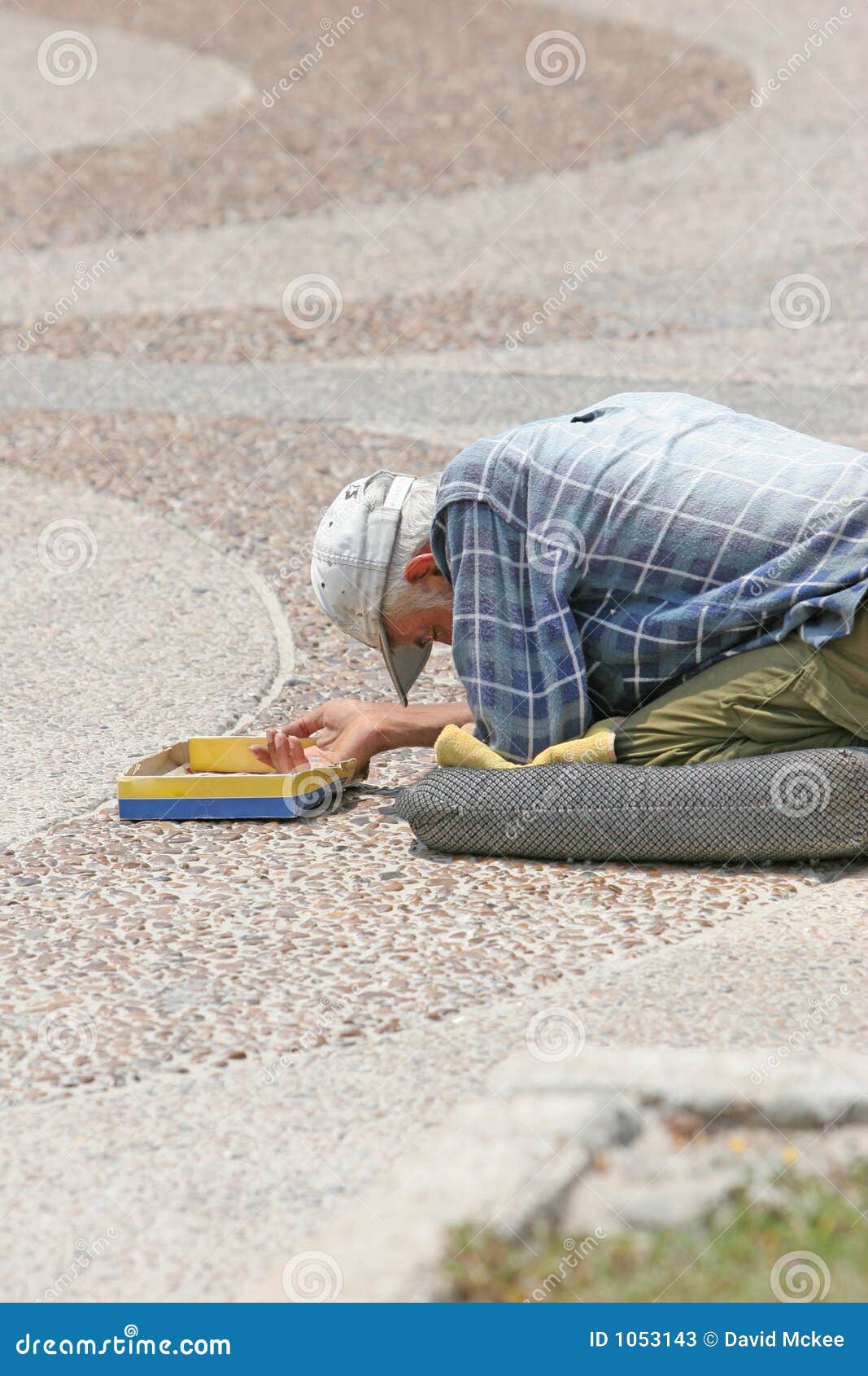 Street Beggar stock image. Image of skid, humiliated, lonsome - 1053143