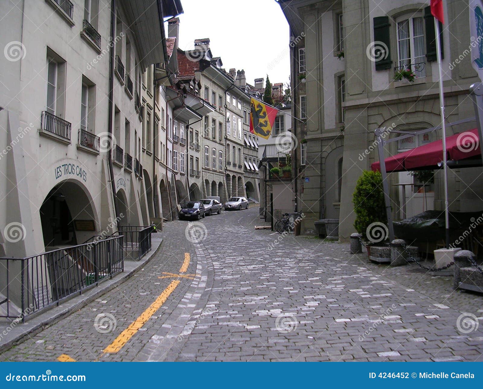 Street in Bern, Switzerland Stock Photo - Image of travel, walking: 4246452