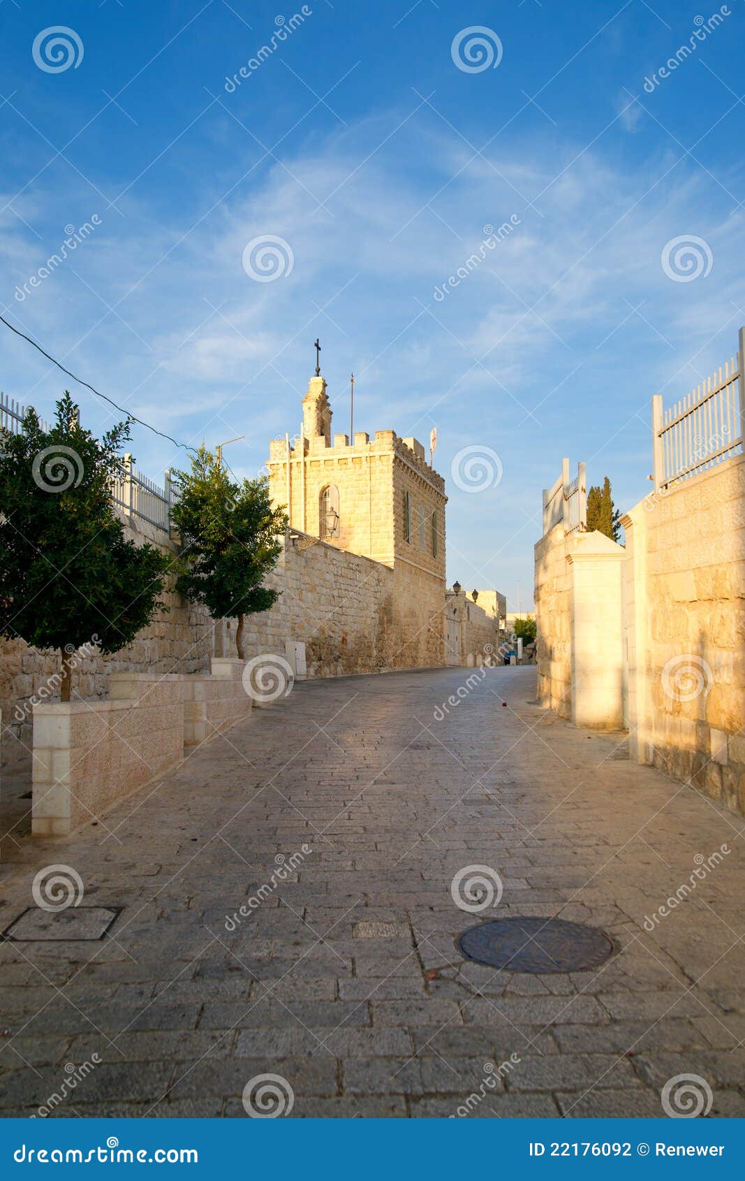 Street of Bethlehem. Palestine, Israel Stock Photo - Image of history ...