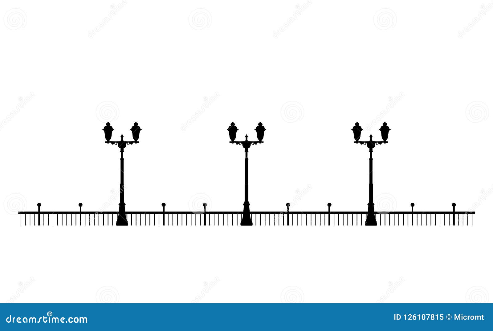 Street Black Promenade Example For Design. Architectural Solution ...