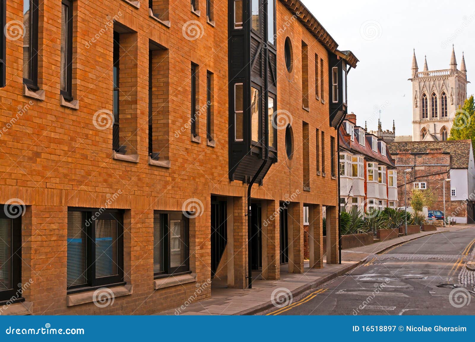 Street in Cambridge UK stock image. Image of exterior - 16518897