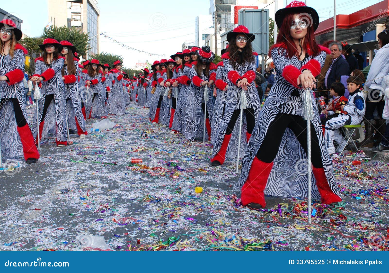 Street Carnival Parade, Limassol Cyprus Editorial Image - Image of team ...