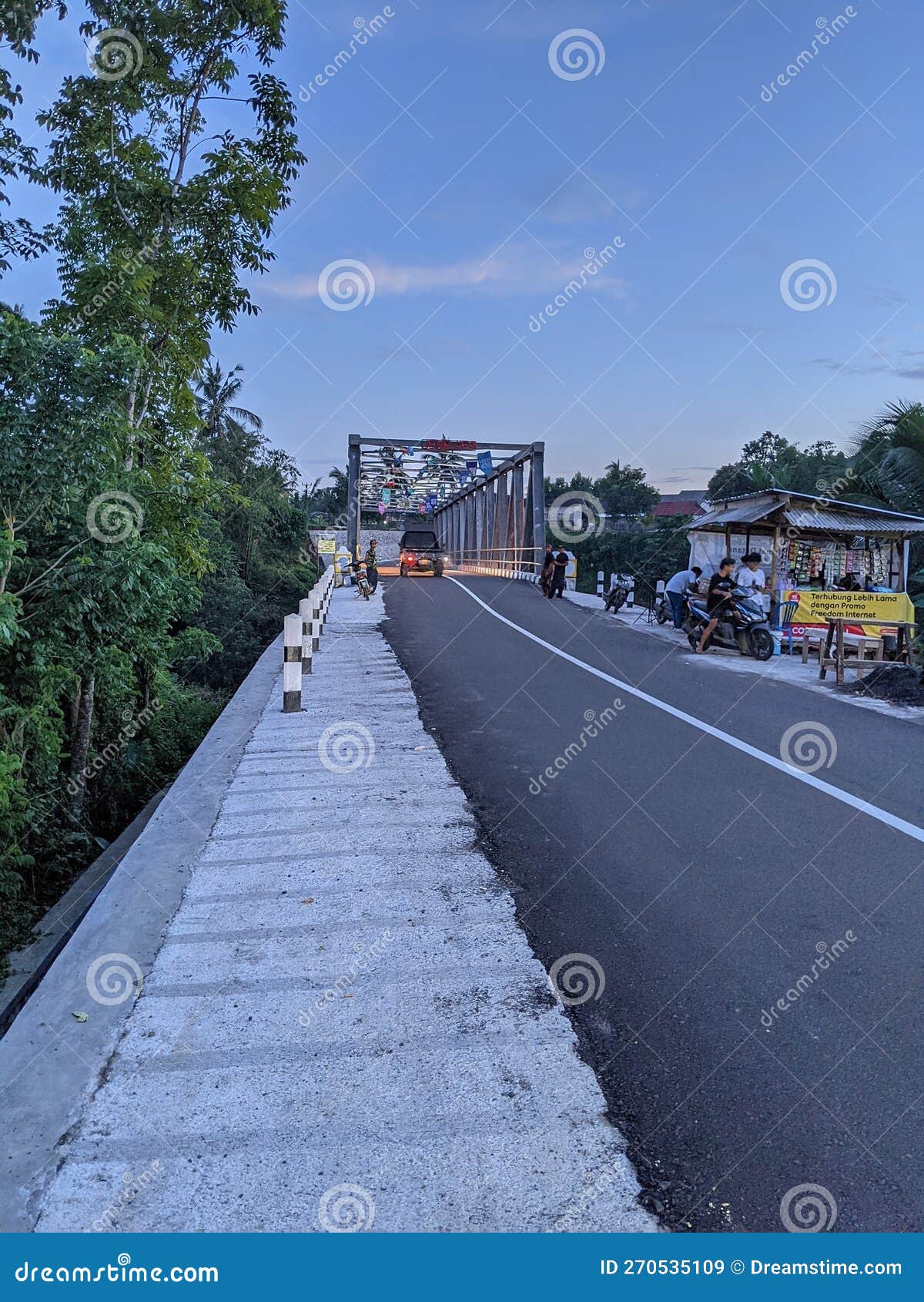 Street so Clean with Bridge and Beutiful View Editorial Stock Image ...