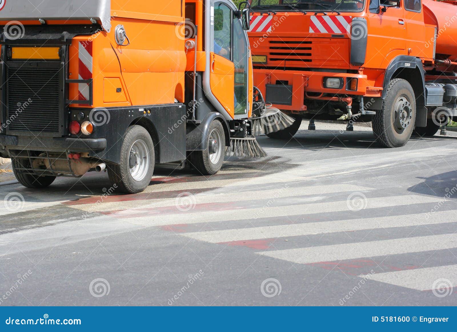 Street cleaning vehicle 5 stock photo. Image of dirty - 5181600