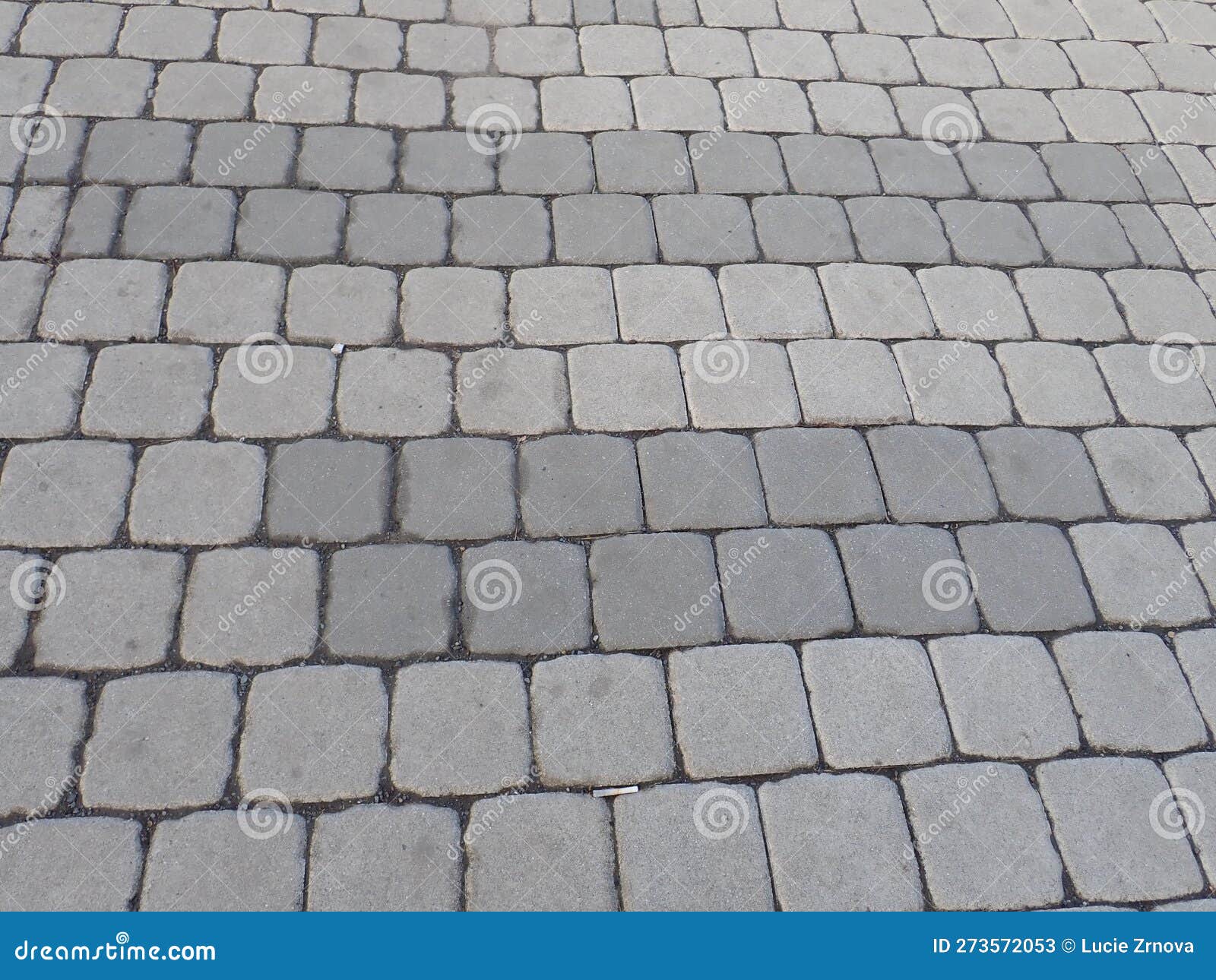 Street Concrete Cobble Tiles Pattern Stock Image - Image of surface ...