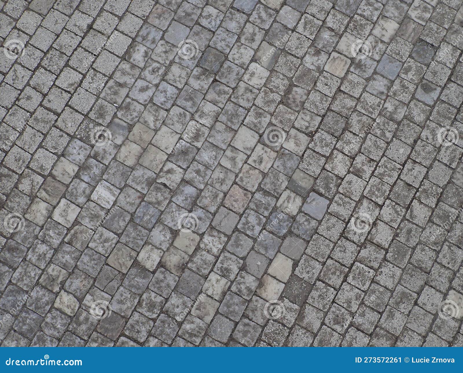 Concrete Or Cobble Gray Square Pavement Slabs Or Stones For Floor, Wall ...