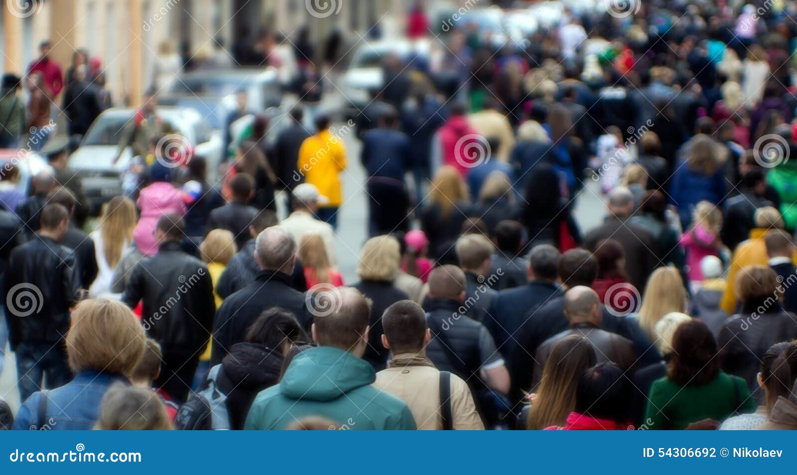 Street crowd editorial photography. Image of multiple - 54306692