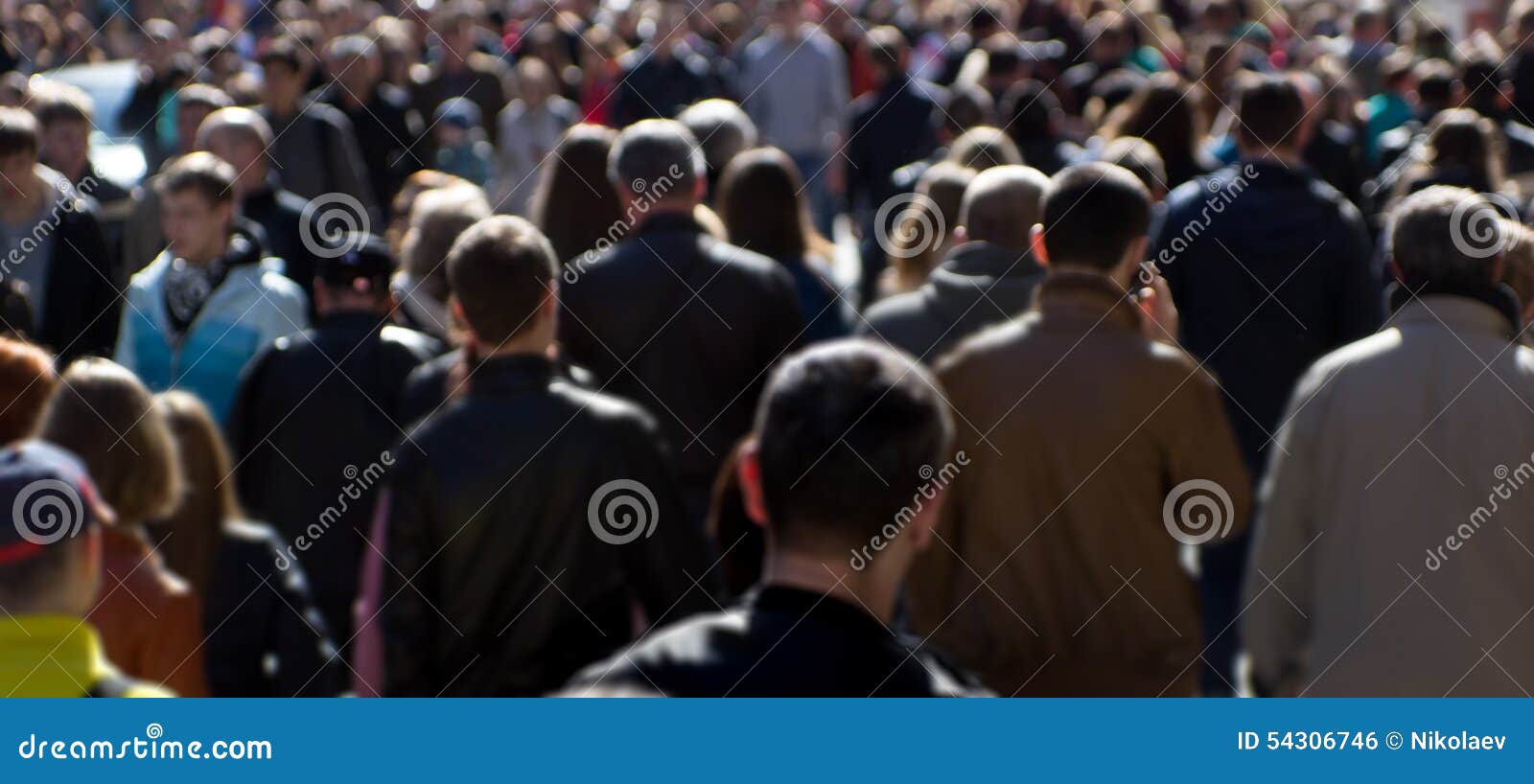 Street crowd editorial photo. Image of street, numerous - 54306746