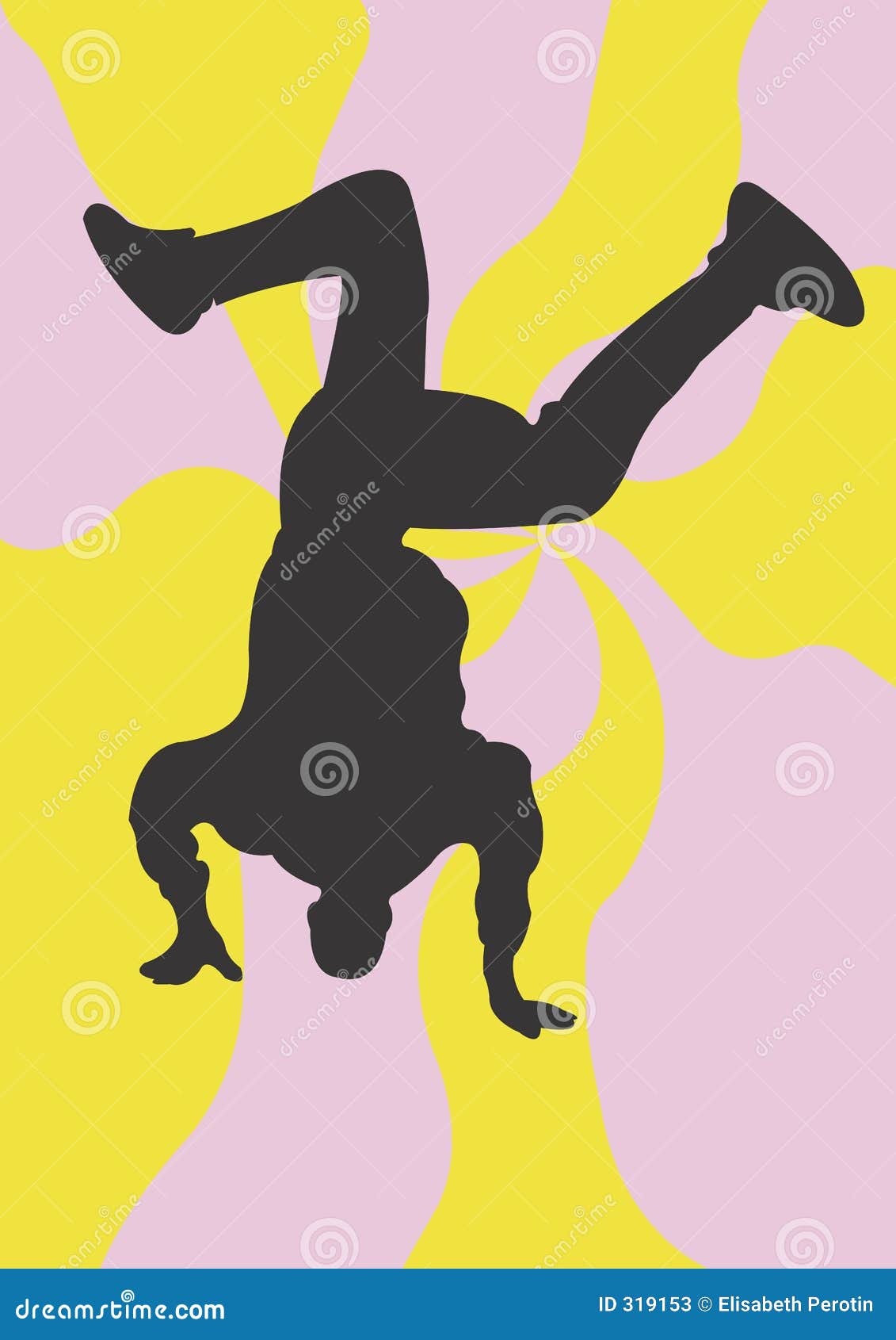 Street dance stock illustration. Illustration of entertainment - 319153