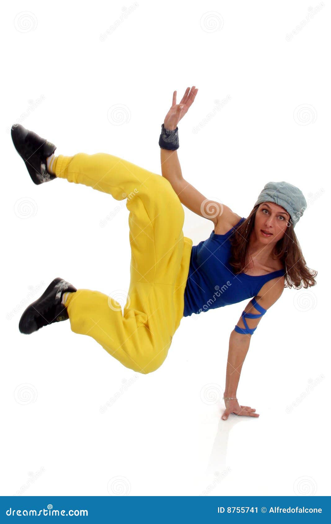 Street dancer stock image. Image of portrait, shirt, dance - 8755741