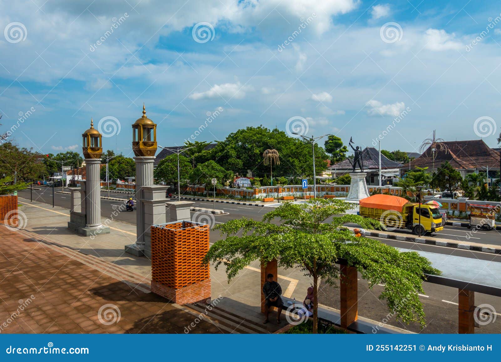 The Street in Daytime in Majalengka, Indonesia Editorial Photo - Image ...