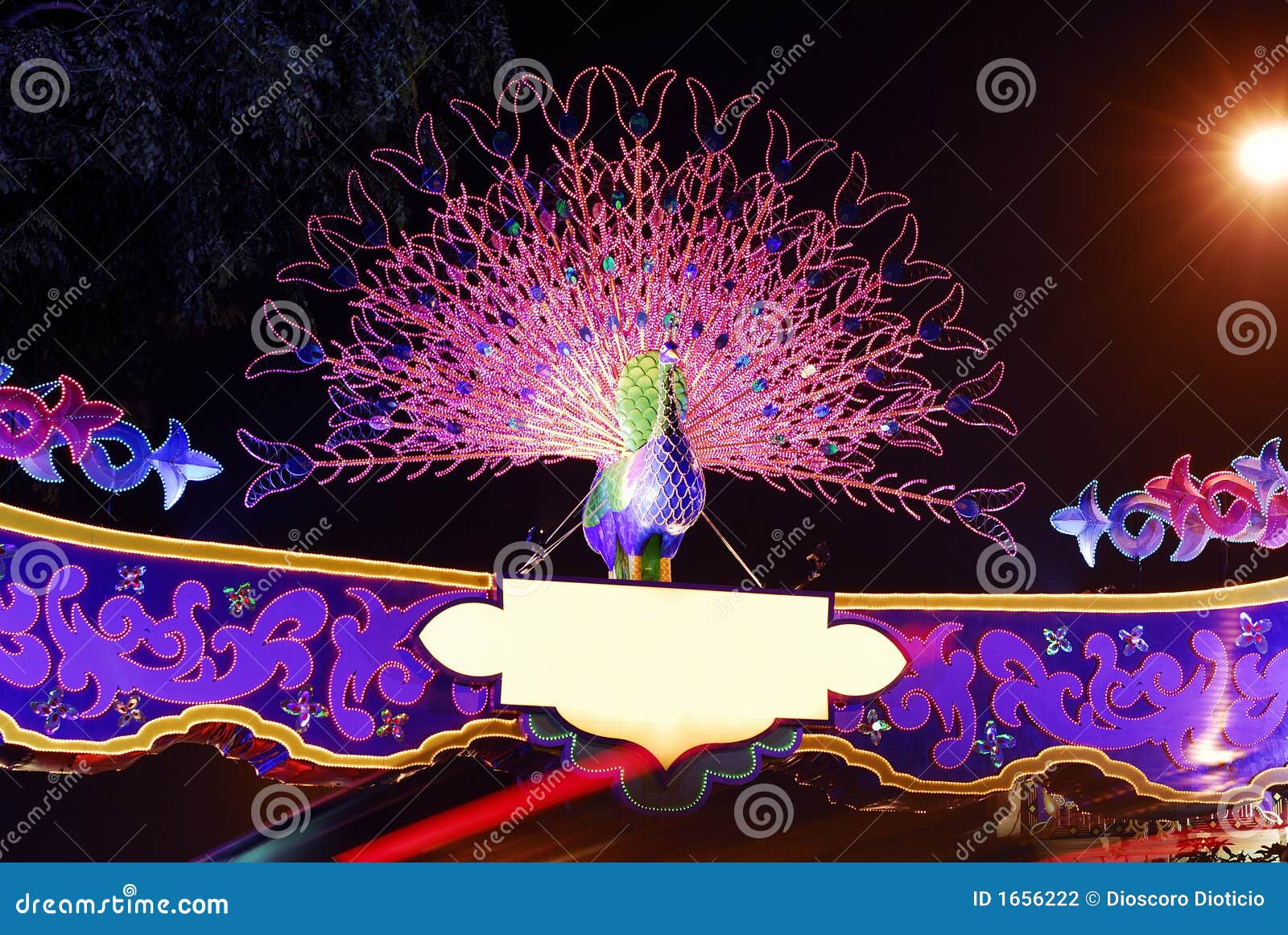 Street decor stock photo. Image of glowing, backdrop, artistic - 1656222