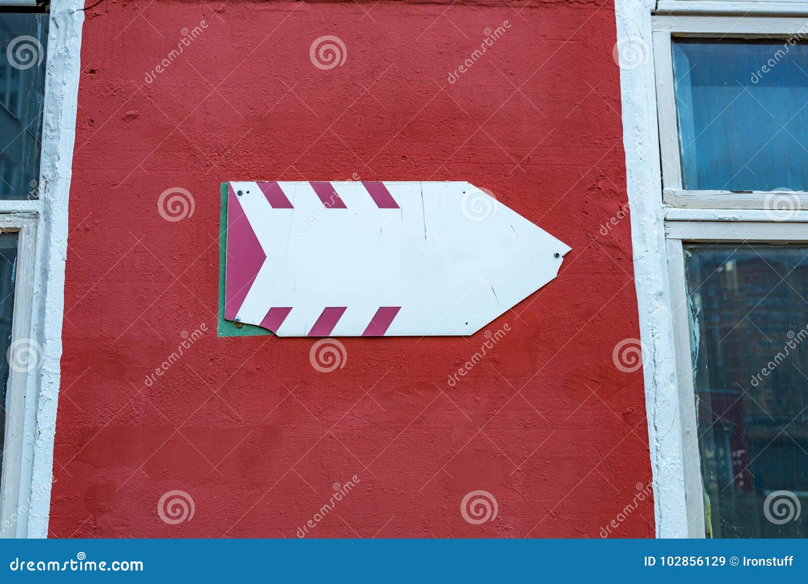 Direction Pointer without Words Stock Image - Image of street, guide ...