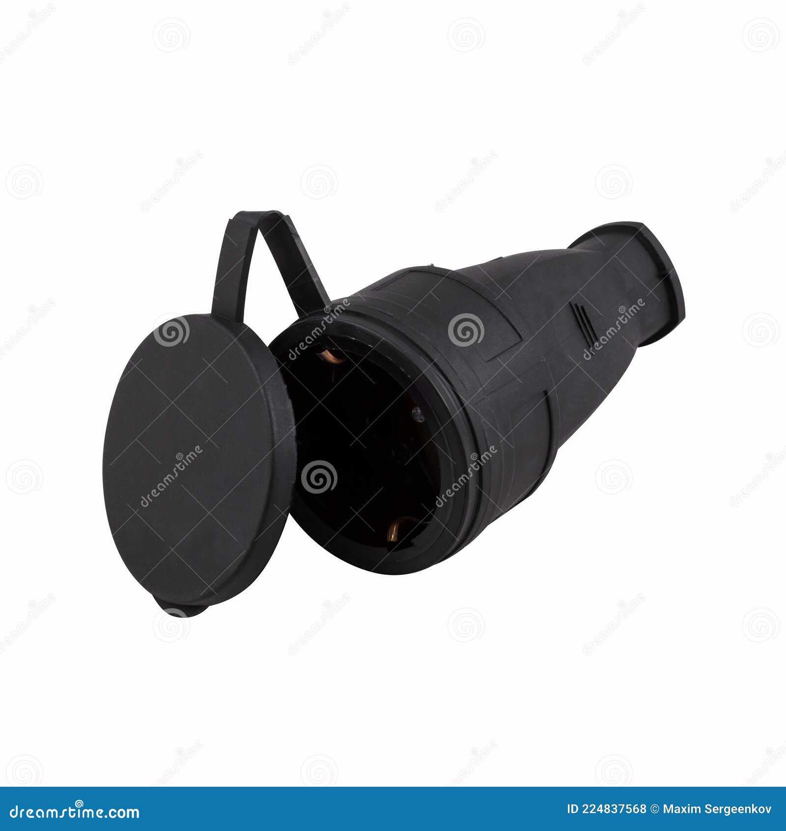 Street Electrical Outlet with Cap and High Protection Isolated Stock ...