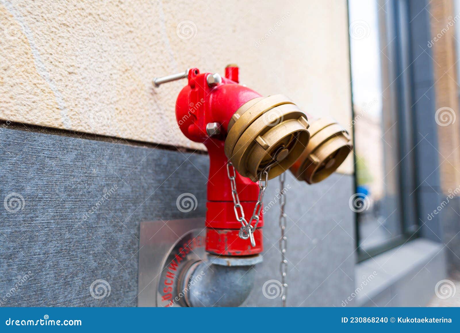 Street Fire Hydrant in Germany. City Fire Safety Editorial Image ...