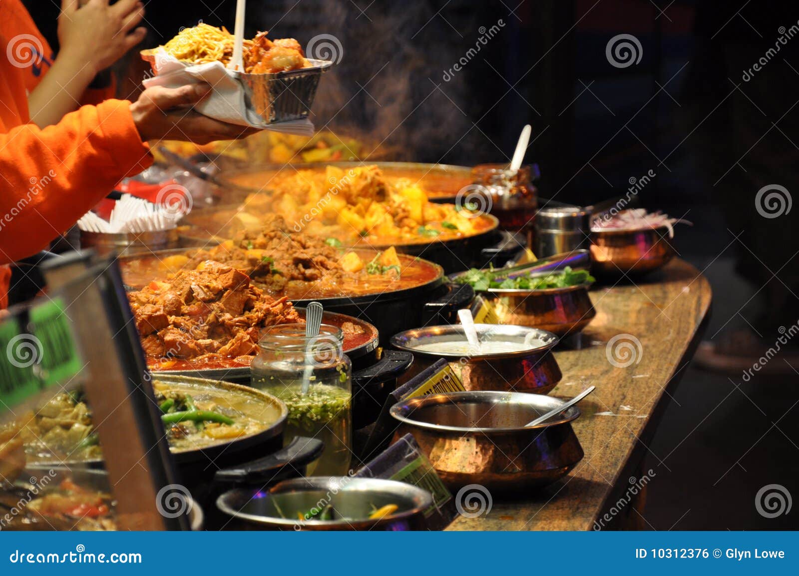 A Street Food Market stock photo. Image of sale, cook - 10312376