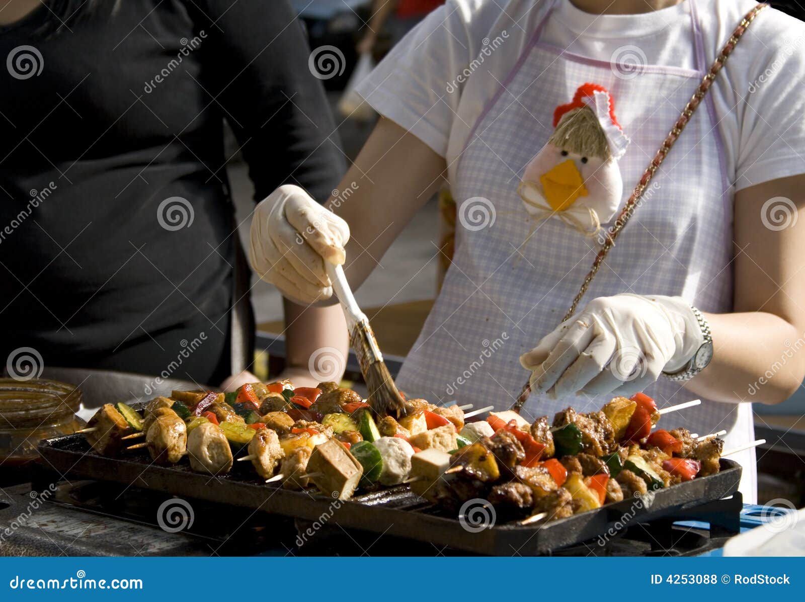 Food Stall, Street Food At Night Market Walking Street, Pile Of Deep ...