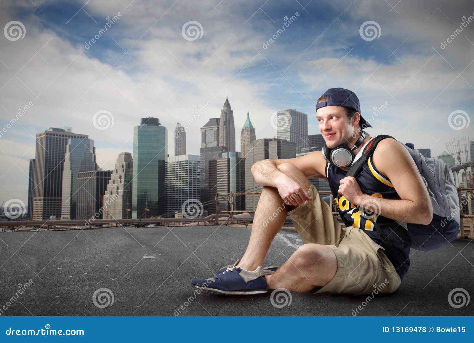 Street fun stock photo. Image of young, earphones, listen - 13169478