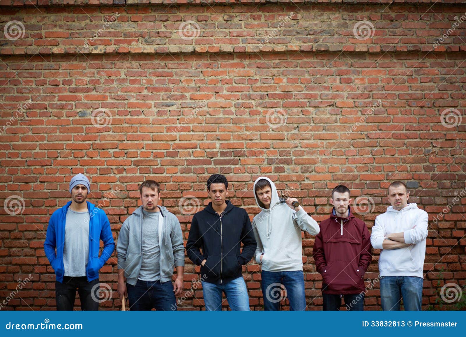 Street gangsters stock image. Image of friend, gangster - 33832813