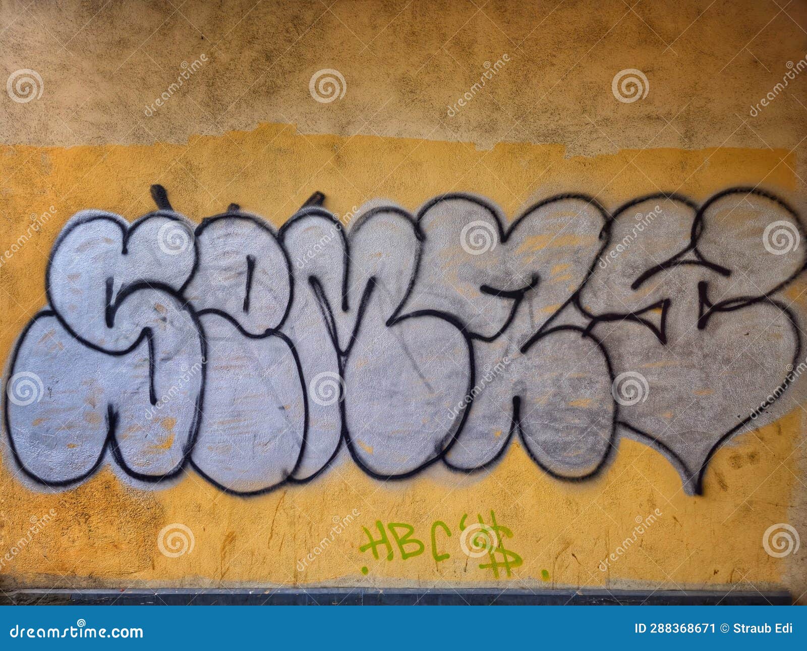 Street Graffiti on Walls in Bucharest Editorial Photo - Image of ...