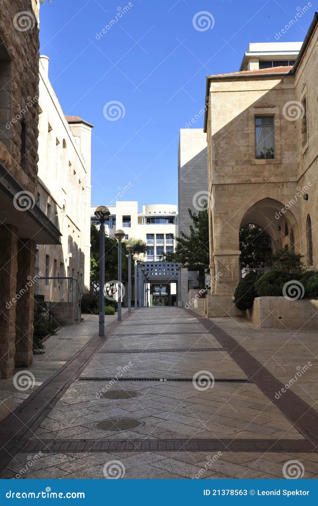Street in Jerusalem. stock image. Image of middle, jerusalem - 21378563