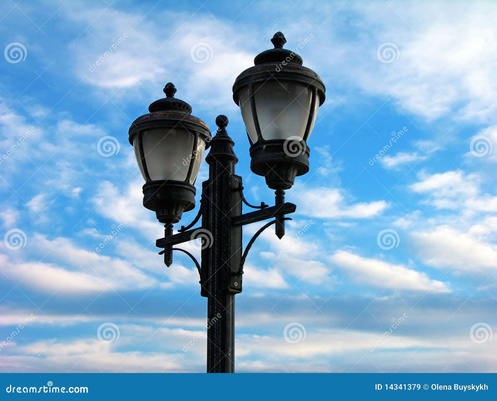 Street lamp stock image. Image of outdoor, city, glass - 14341379