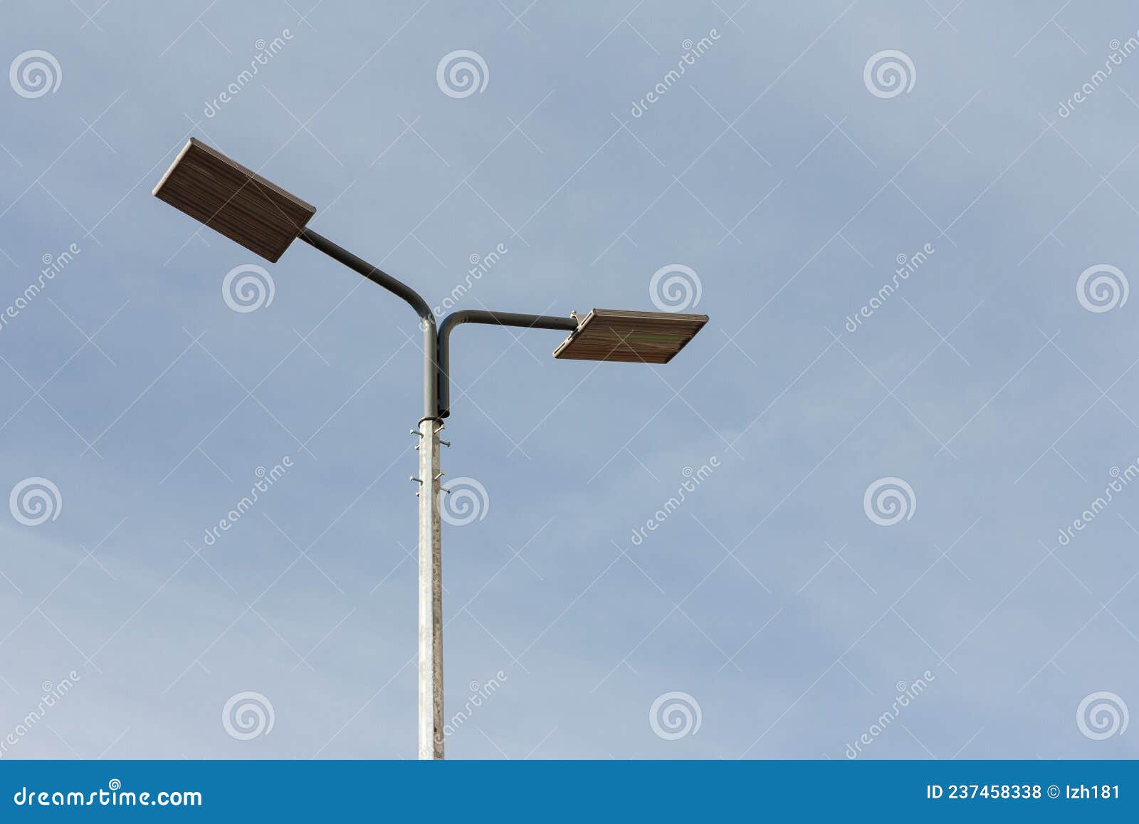 Street Lamp. a Modern Street LED Lighting Pole. Modern LED Lighting for ...