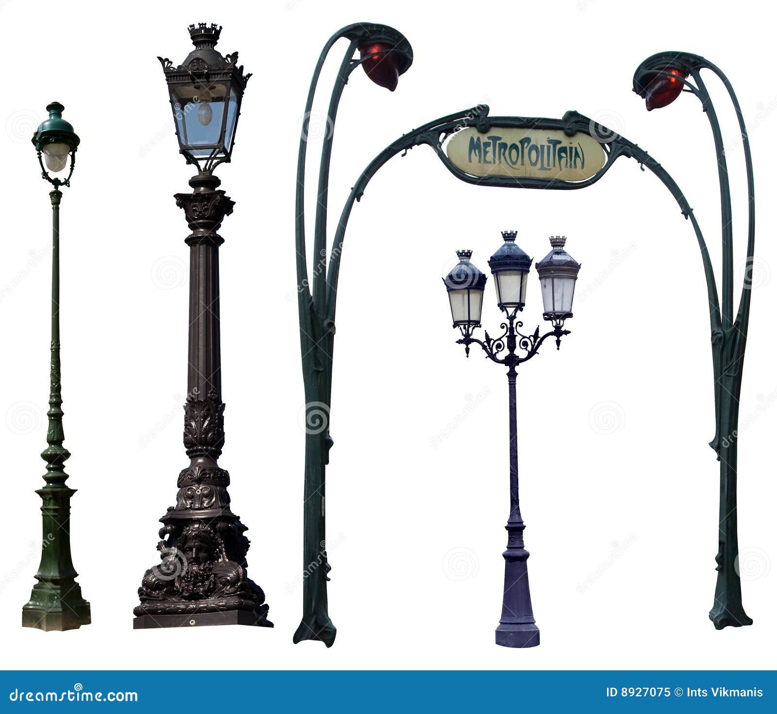 Street Lamps stock image. Image of design, lamppost, elegance - 8927075