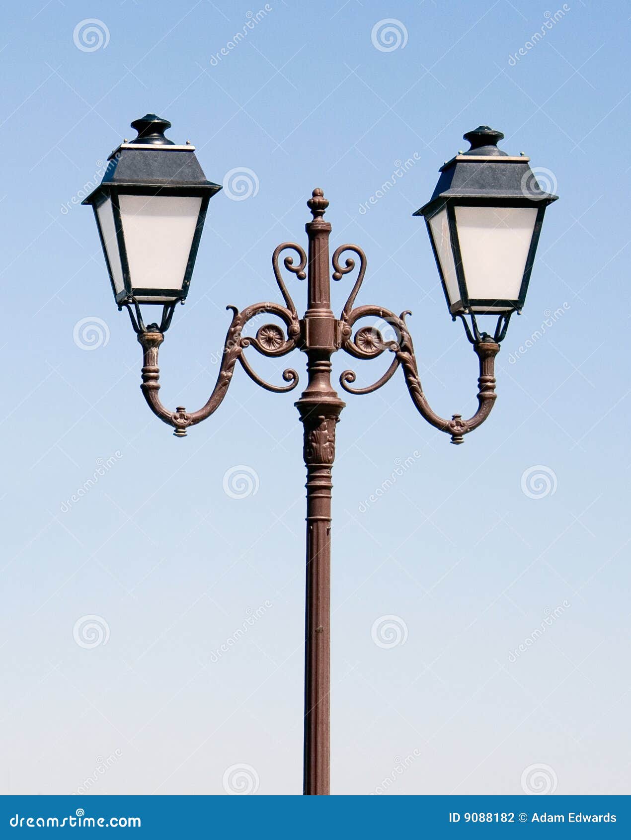A street lantern stock photo. Image of lamppost, light - 9088182